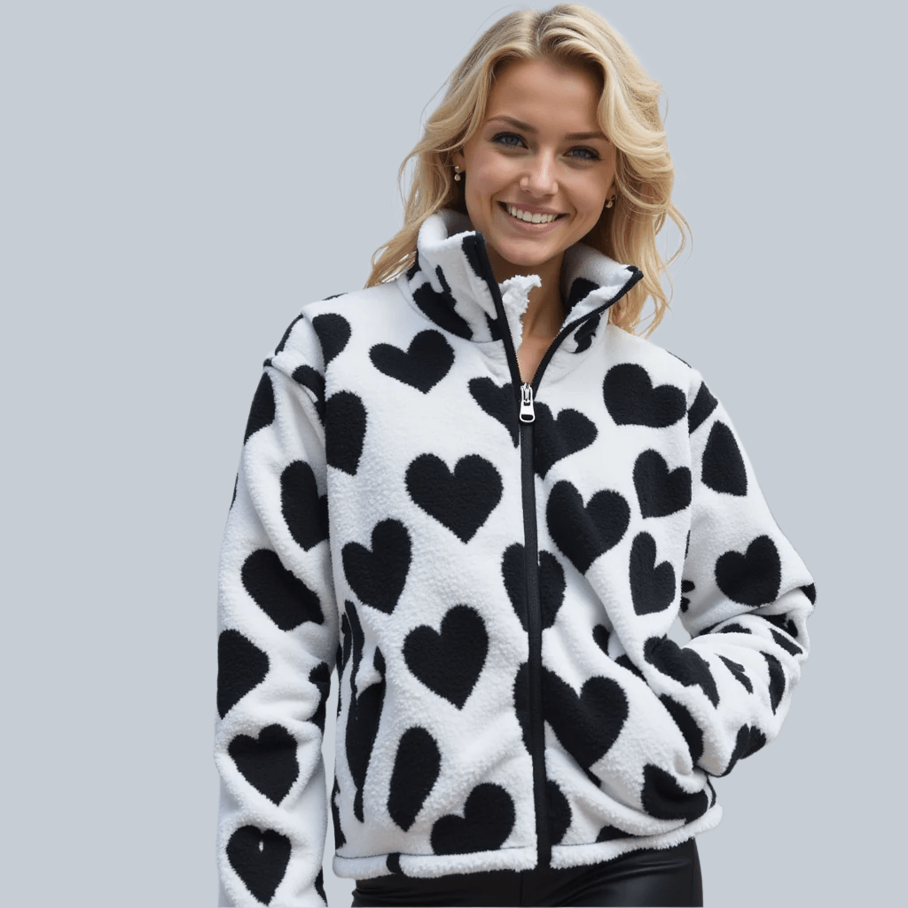 ELAYNA | Reversible Heart Jacket – Luna Hampton